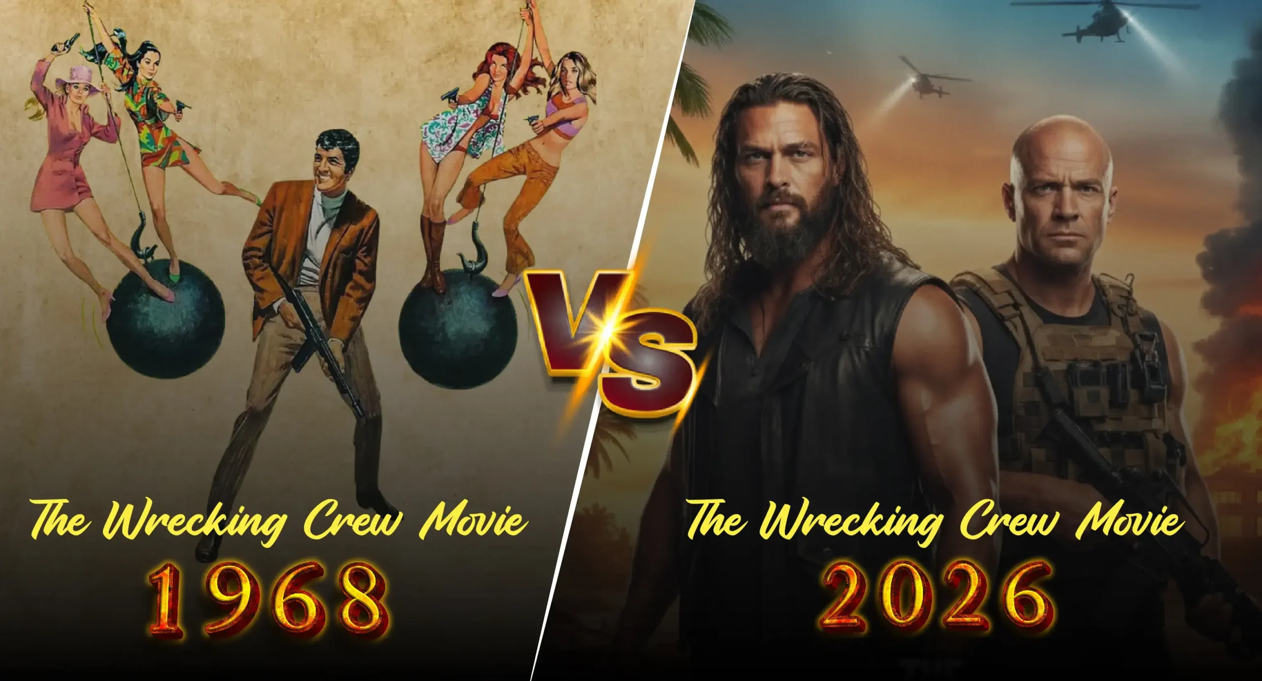 The Wrecking Crew Movie (1968 vs 2026): Cast & Story Details